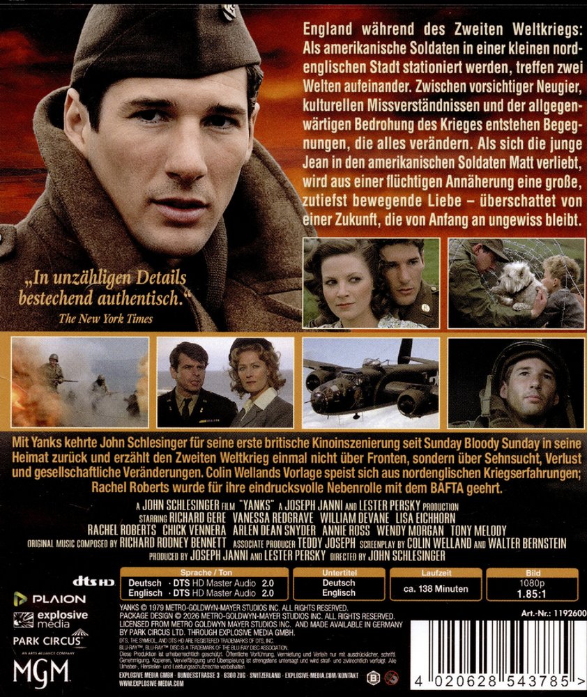 Jetzt Yanks - Gestern waren wir noch Fremde (Blu-ray Disc) kaufen