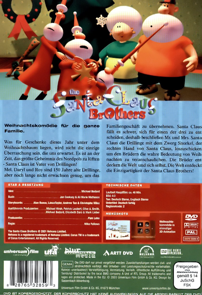 Santa Claus Brothers: DVD oder Blu-ray leihen - VIDEOBUSTER.de
