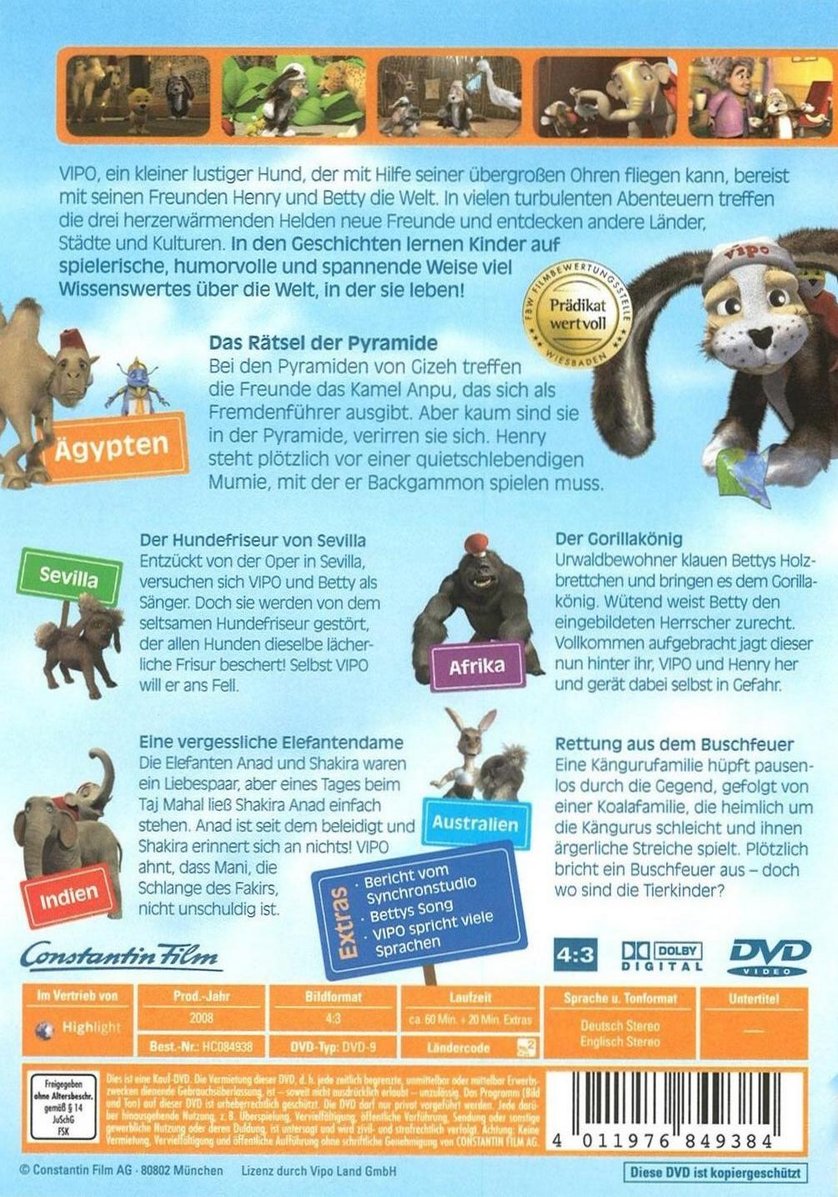 Vipo entdeckt die Welt: DVD oder Blu-ray leihen - VIDEOBUSTER.de