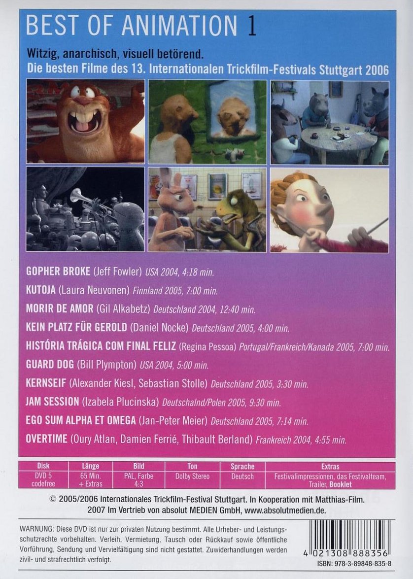 Best of Animation 1: DVD oder Blu-ray leihen - VIDEOBUSTER.de