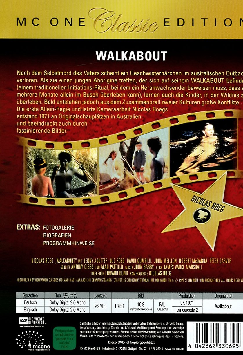 Walkabout: DVD oder Blu-ray leihen - VIDEOBUSTER.de