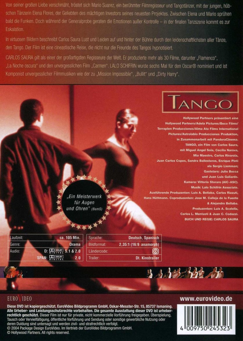 Tango: DVD oder Blu-ray leihen - VIDEOBUSTER.de
