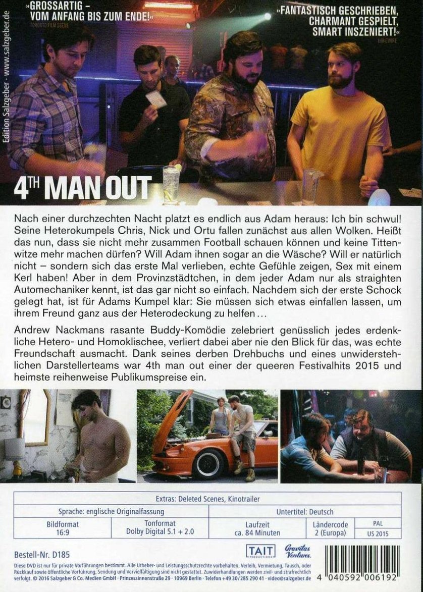 4th Man Out: DVD oder Blu-ray leihen - VIDEOBUSTER.de
