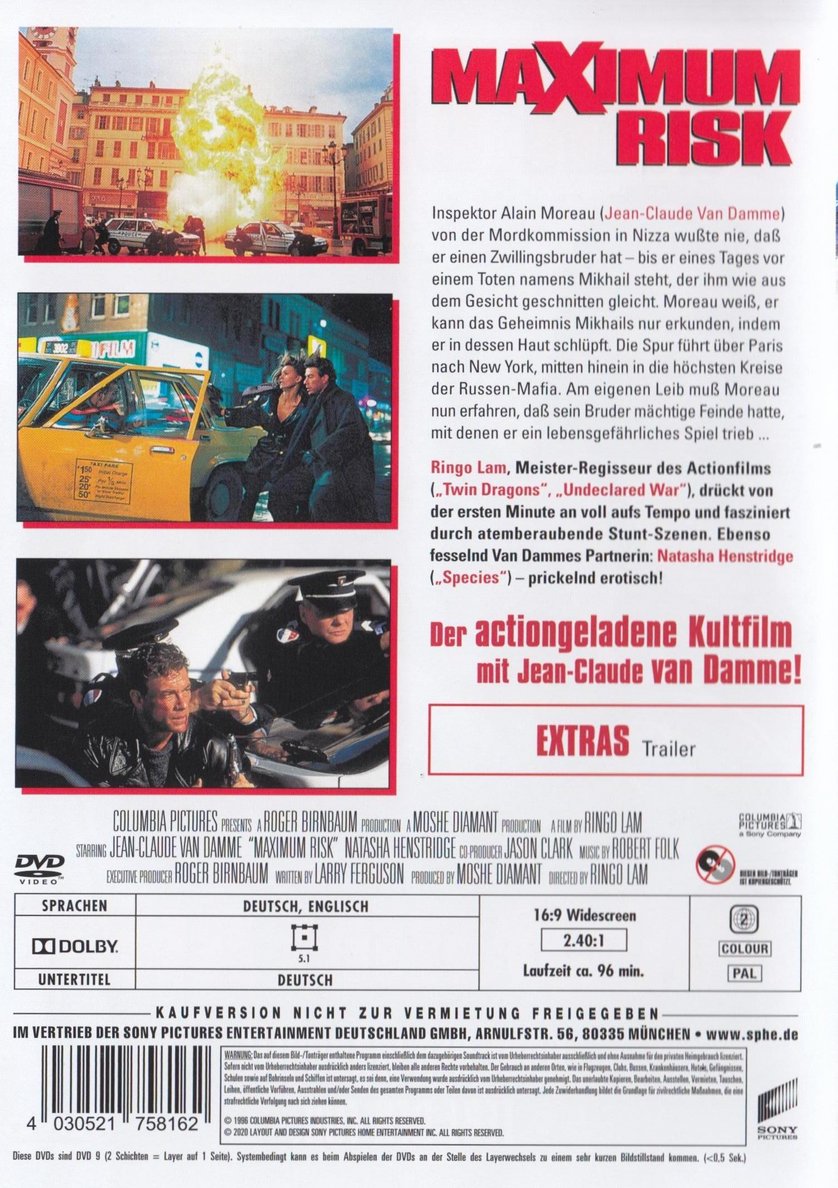 Maximum Risk: DVD oder Blu-ray leihen - VIDEOBUSTER.de
