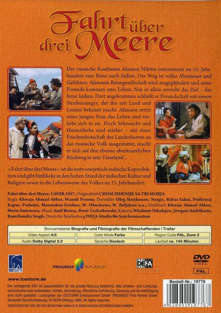 Fahrt über drei Meere: DVD oder Blu-ray leihen - VIDEOBUSTER.de