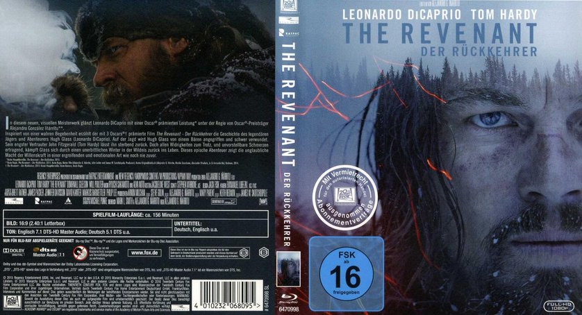 The Revenant - Der Rückkehrer: DVD oder Blu-ray leihen - VIDEOBUSTER.de