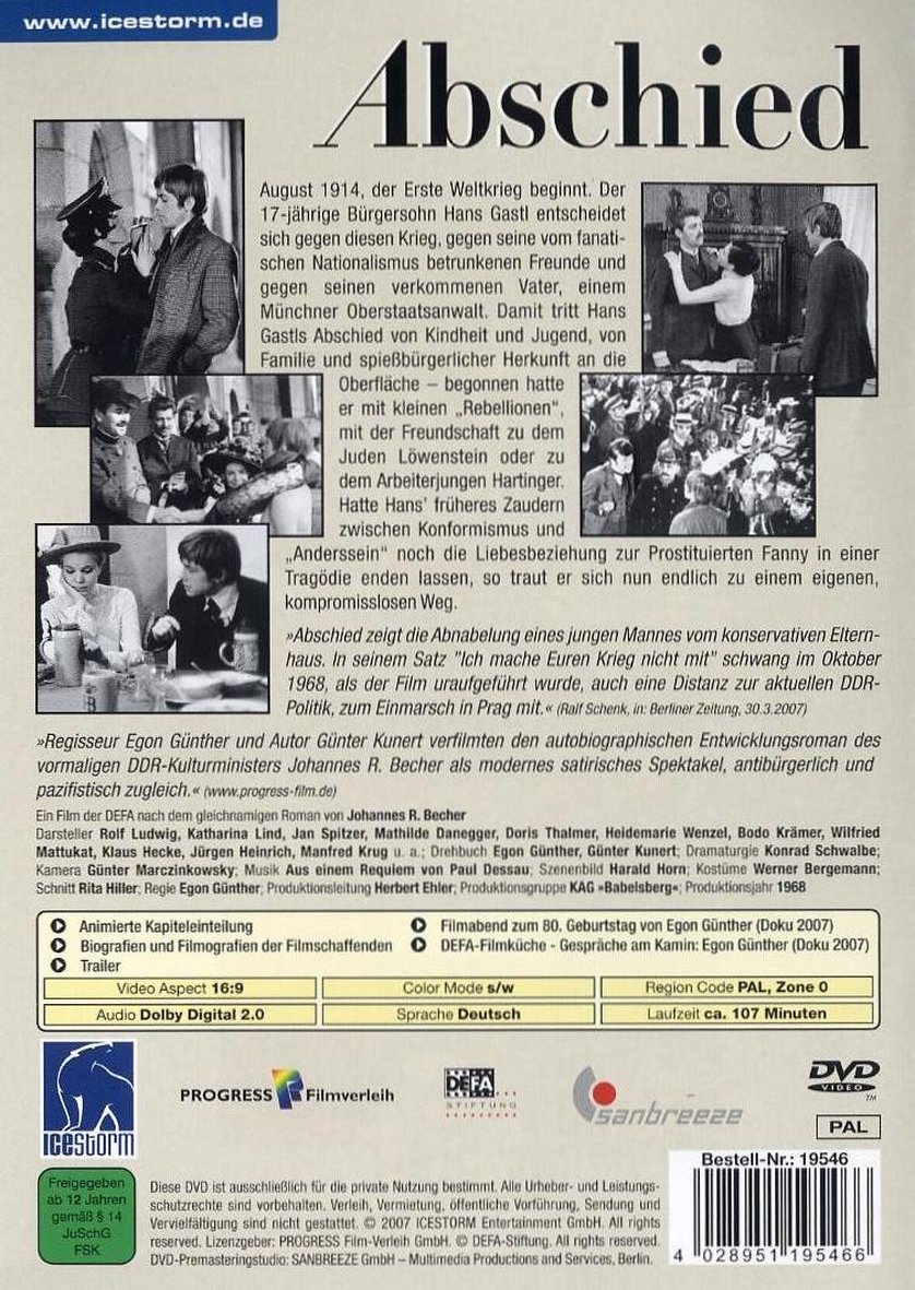 Abschied: DVD oder Blu-ray leihen - VIDEOBUSTER.de