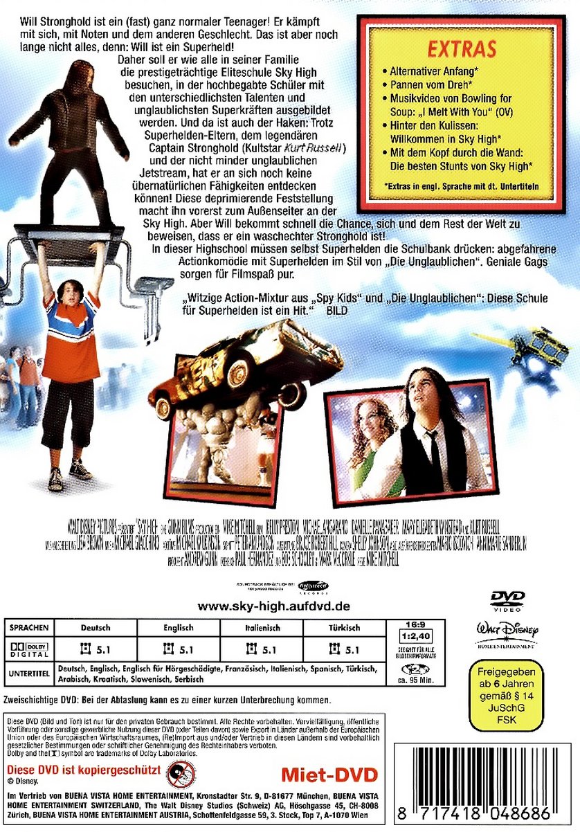 Sky High: DVD oder Blu-ray leihen - VIDEOBUSTER.de
