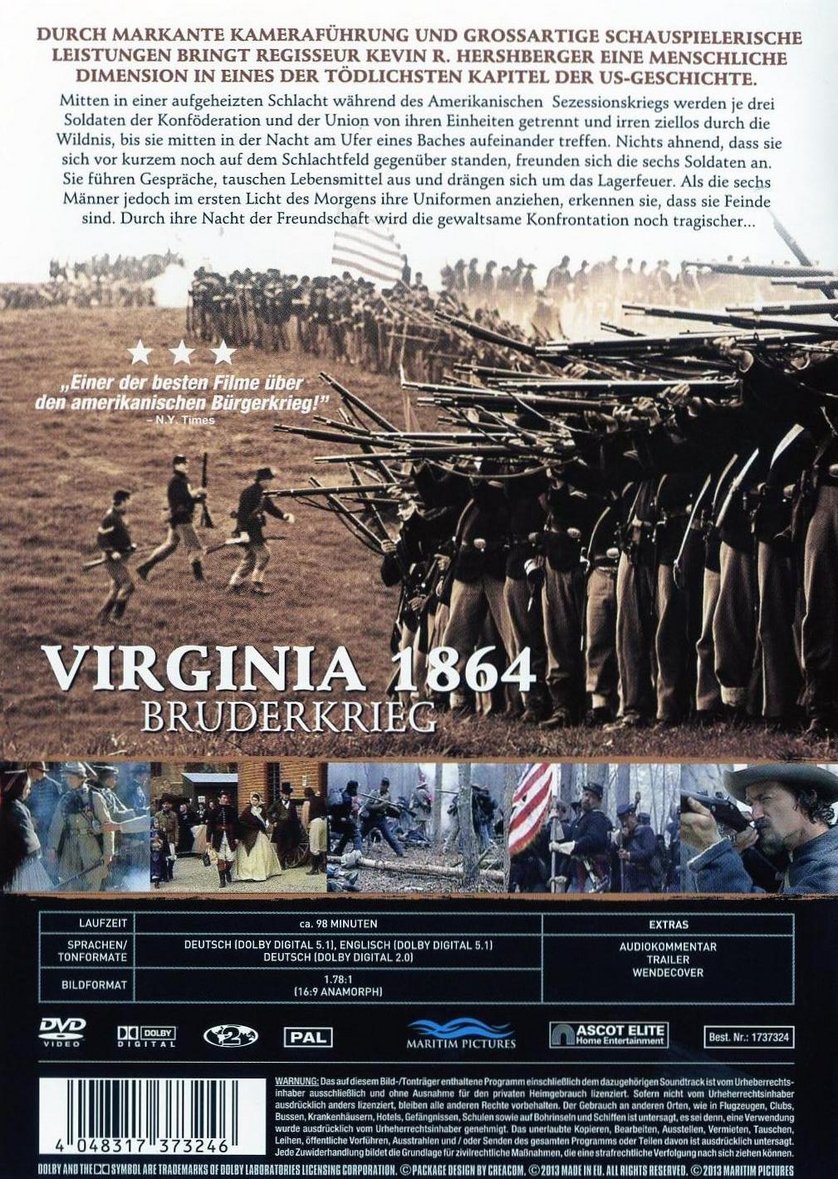 Virginia 1864: DVD oder Blu-ray leihen - VIDEOBUSTER.de