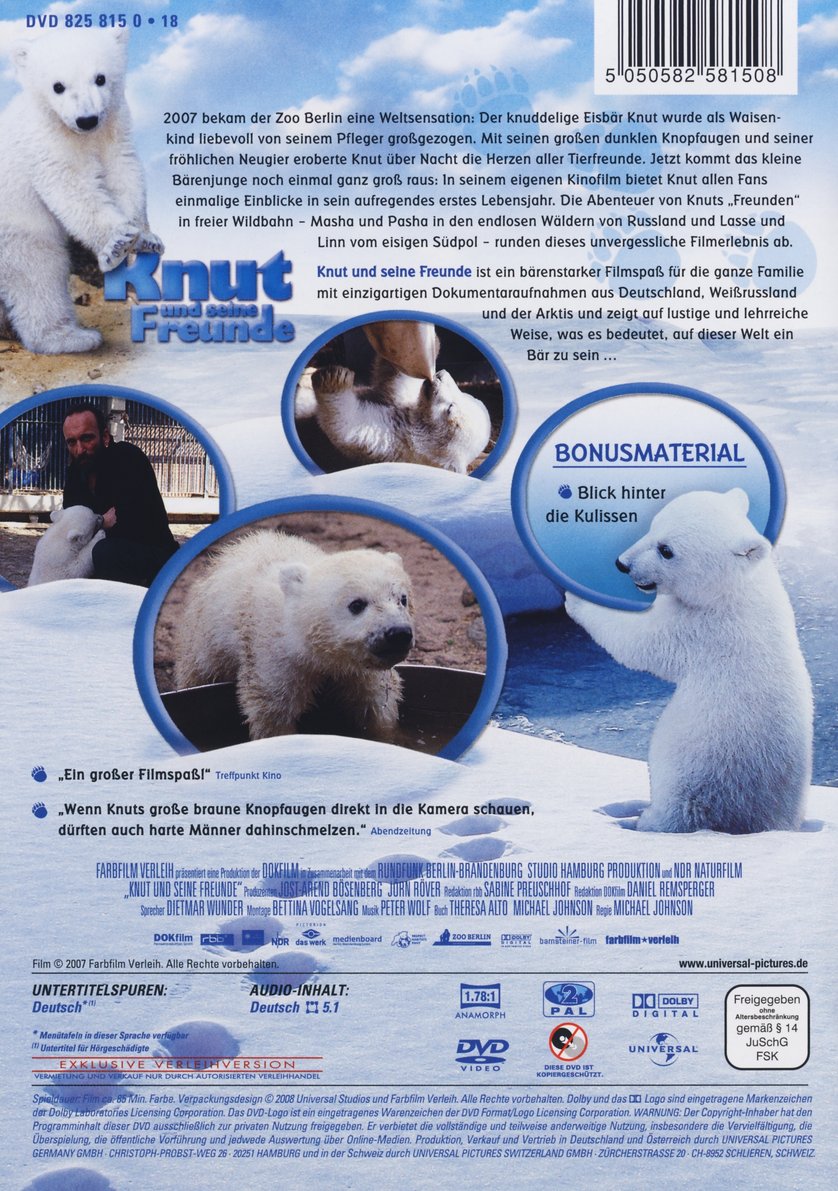 Knut und seine Freunde: DVD oder Blu-ray leihen - VIDEOBUSTER.de