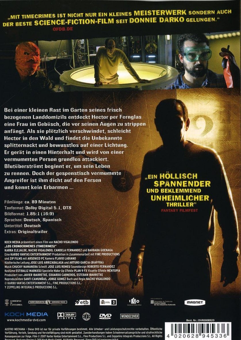 TimeCrimes: DVD oder Blu-ray leihen - VIDEOBUSTER.de