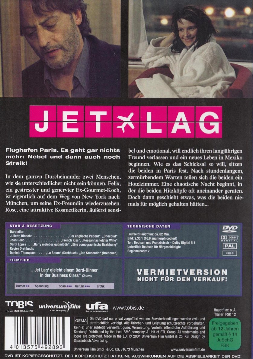 Jet Lag: DVD oder Blu-ray leihen - VIDEOBUSTER.de
