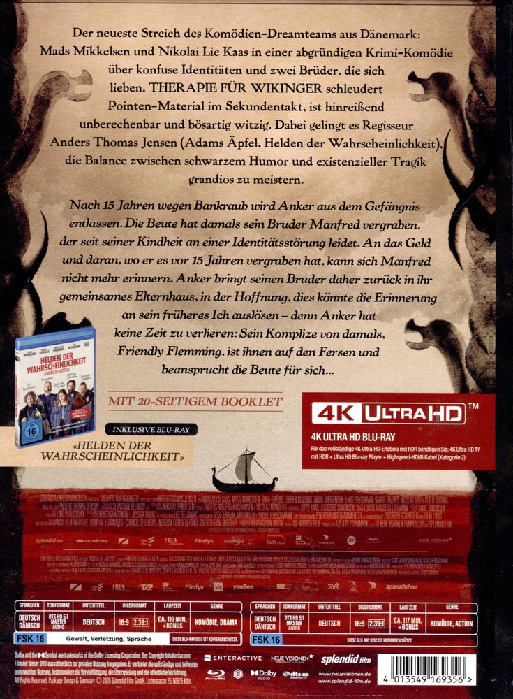 Jetzt Therapie für Wikinger LTD. - Limited Edition 2-Disc Mediabook ...