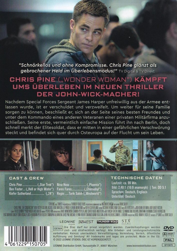 Jetzt The Contractor (DVD), gebraucht kaufen