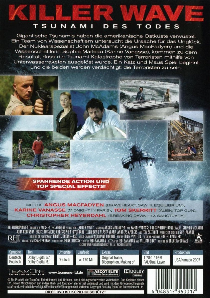 Killer Wave: DVD oder Blu-ray leihen - VIDEOBUSTER.de