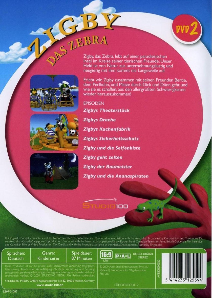 Zigby, das Zebra: DVD oder Blu-ray leihen - VIDEOBUSTER.de