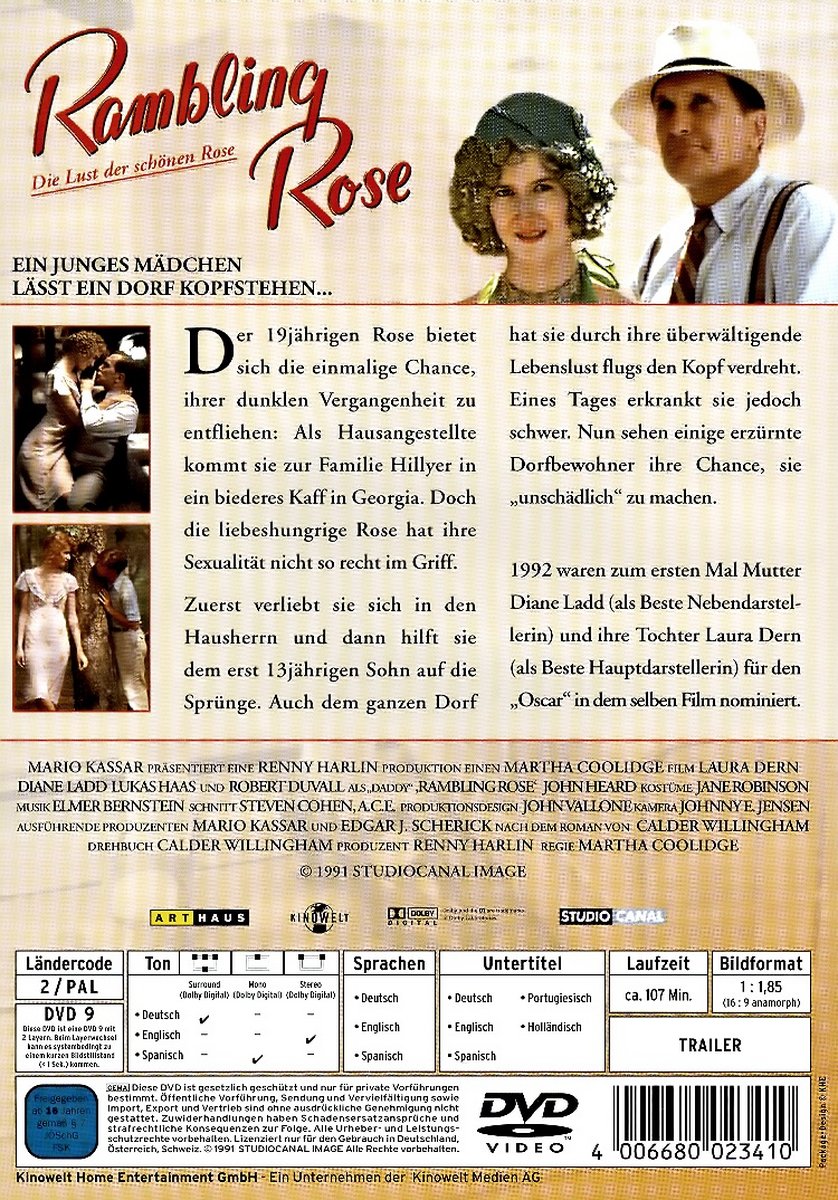 Rambling Rose: DVD oder Blu-ray leihen - VIDEOBUSTER.de