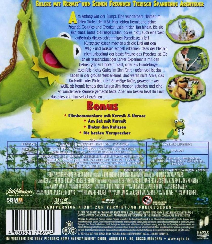 Kermit der Frosch: DVD oder Blu-ray leihen - VIDEOBUSTER.de