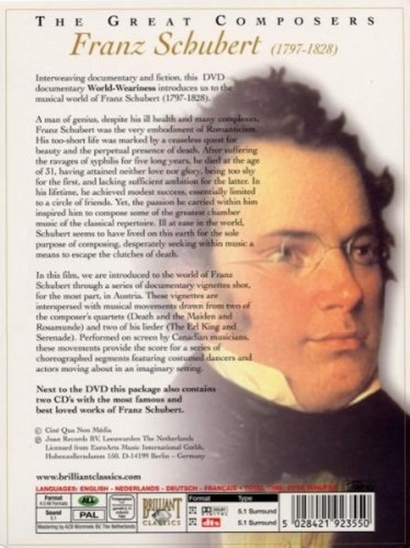 The Great Composers - Franz Schubert: DVD oder Blu-ray leihen ...