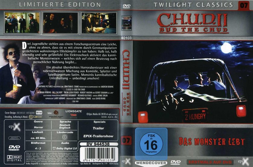 C.H.U.D. 2: DVD oder Blu-ray leihen - VIDEOBUSTER.de