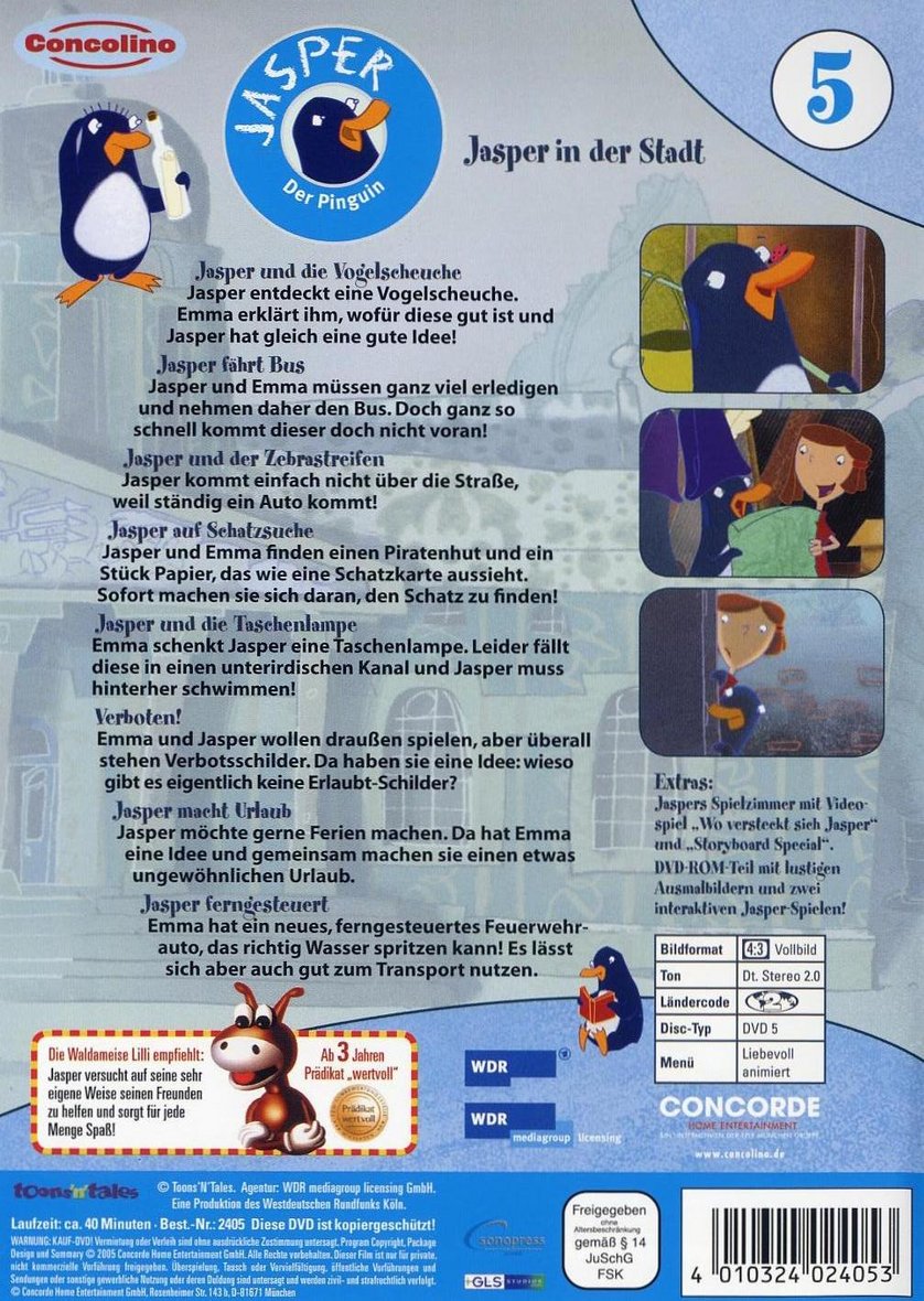 Jasper der Pinguin: DVD oder Blu-ray leihen - VIDEOBUSTER.de