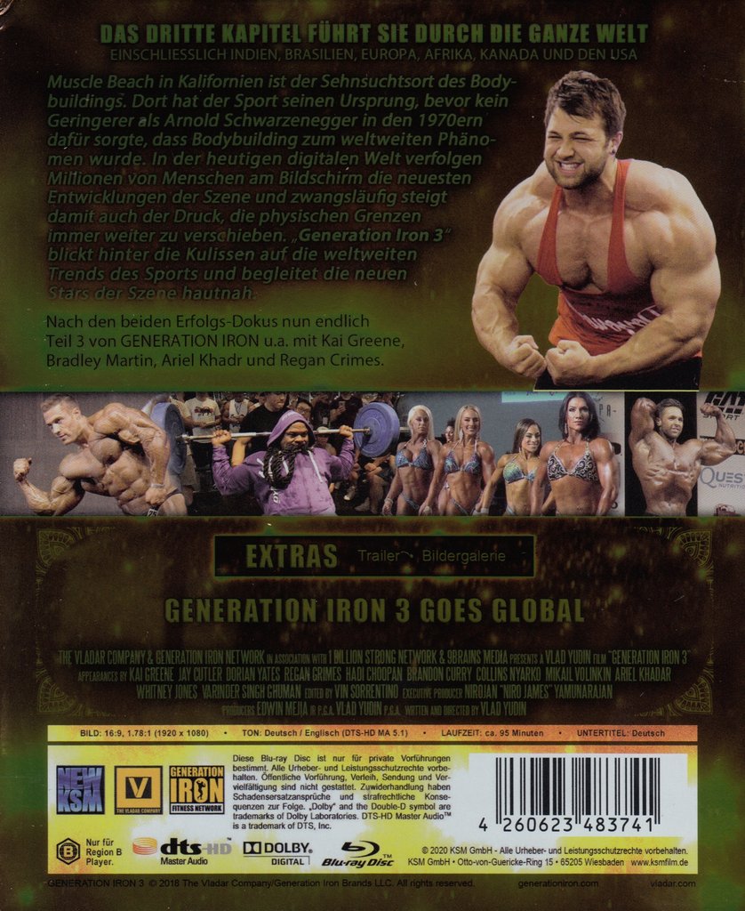 Generation Iron 3: DVD oder Blu-ray leihen - VIDEOBUSTER.de