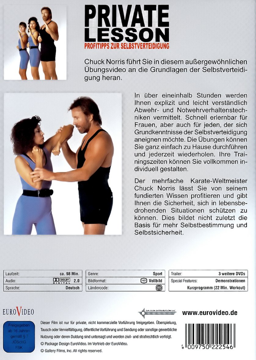 Chuck Norris - Private Lesson: DVD oder Blu-ray leihen - VIDEOBUSTER.de