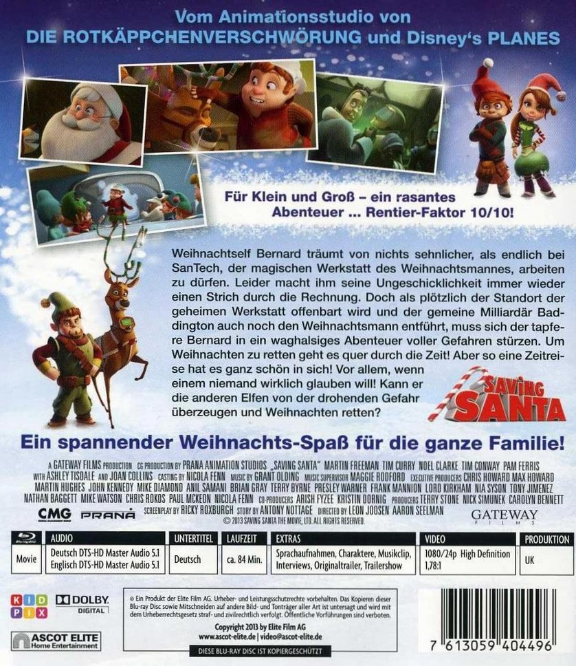 Saving Santa: DVD, Blu-ray oder VoD leihen - VIDEOBUSTER.de