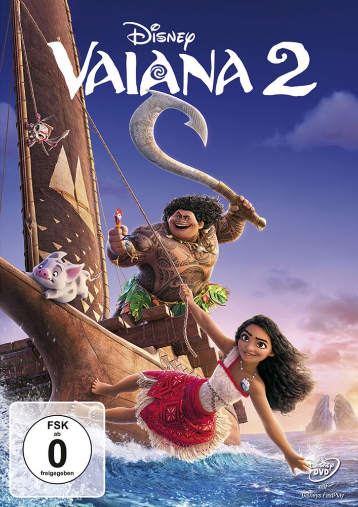 Vaiana 2: DVD, Blu-ray, 4K UHD leihen - VIDEOBUSTER