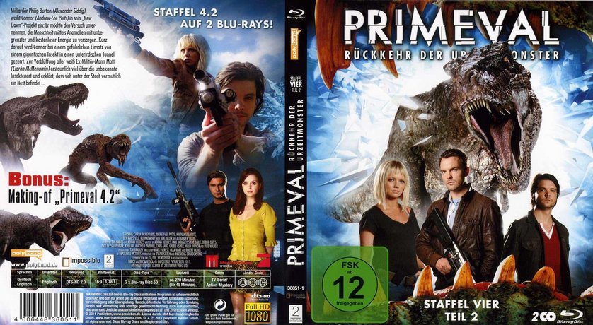 Primeval - Staffel 4: DVD oder Blu-ray leihen - VIDEOBUSTER.de