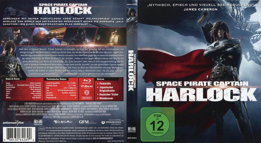 Space Pirate Captain Harlock: DVD, Blu-ray oder VoD leihen - VIDEOBUSTER.de