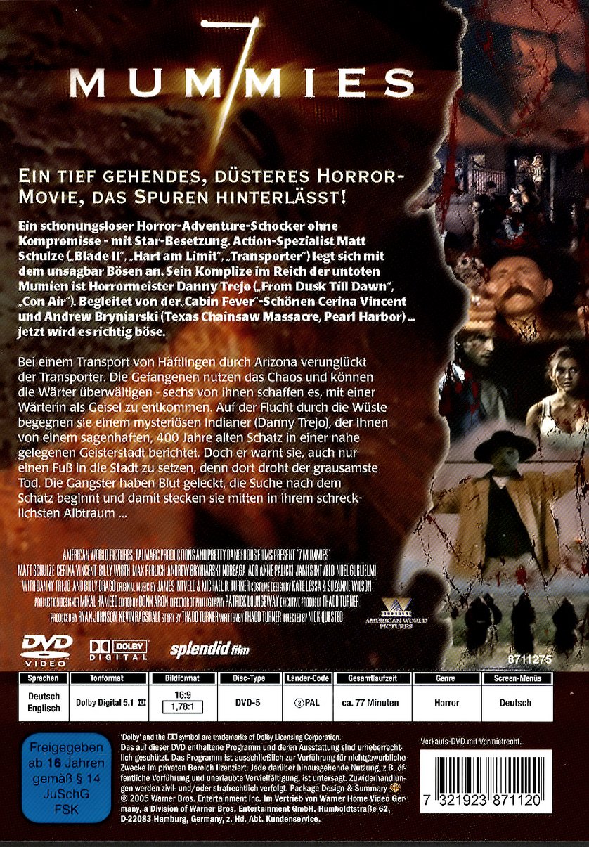 7 Mummies: DVD oder Blu-ray leihen - VIDEOBUSTER.de
