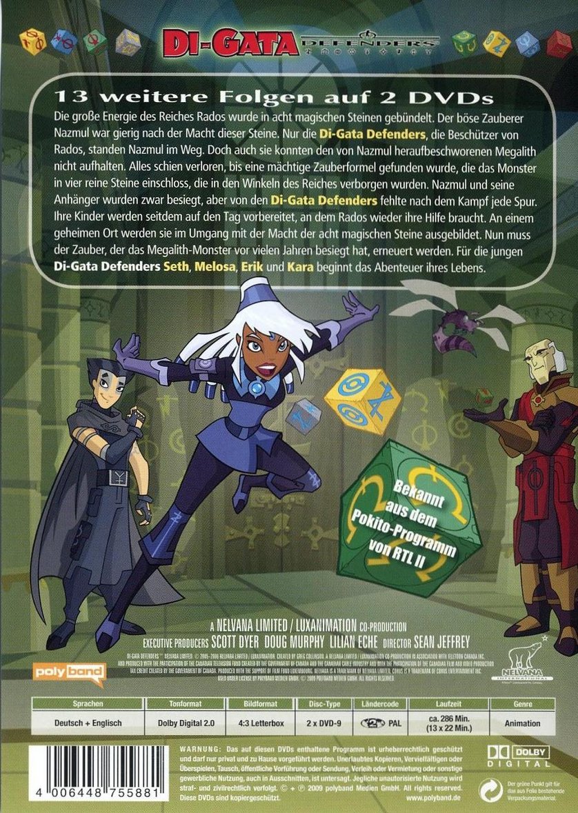 Di-Gata Defenders - Staffel 1: DVD oder Blu-ray leihen - VIDEOBUSTER.de