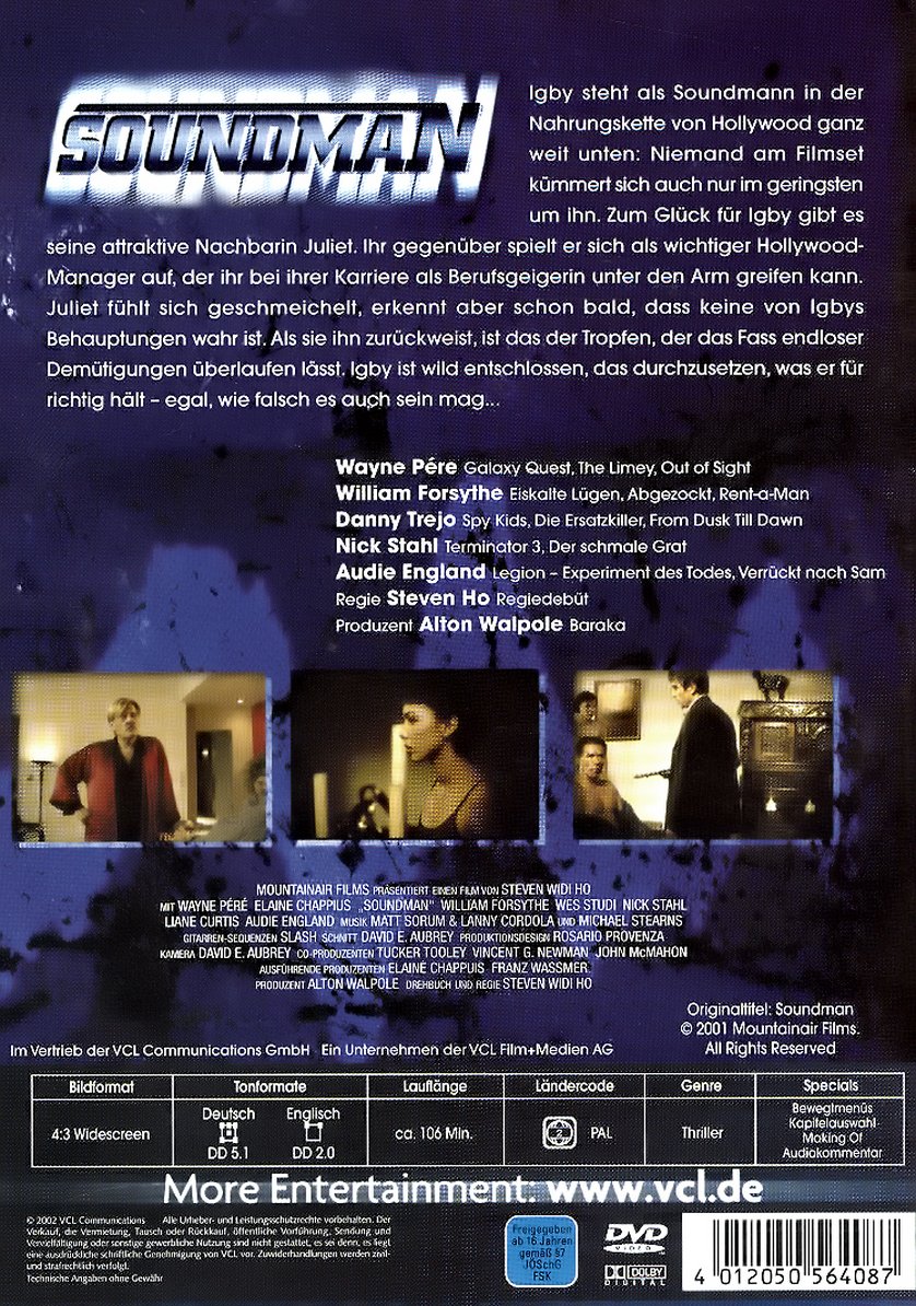 Soundman: DVD oder Blu-ray leihen - VIDEOBUSTER.de