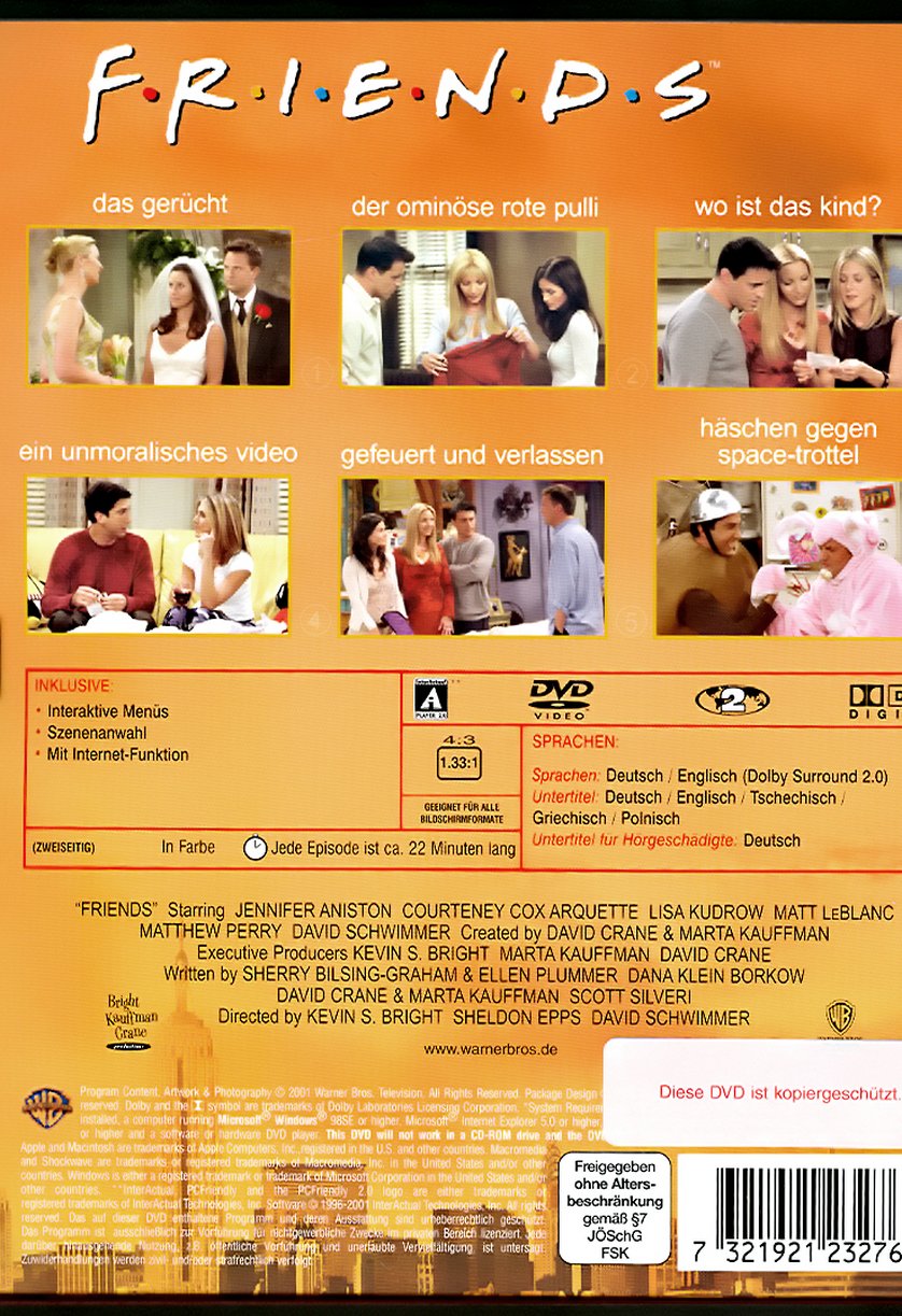 Friends - Staffel 8: DVD oder Blu-ray leihen - VIDEOBUSTER.de