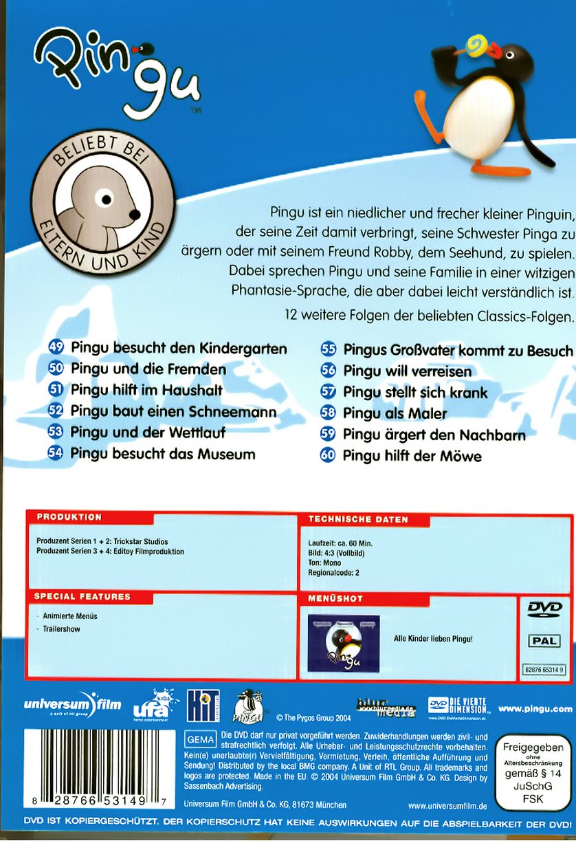 Pingu Classics 5: DVD oder Blu-ray leihen - VIDEOBUSTER.de