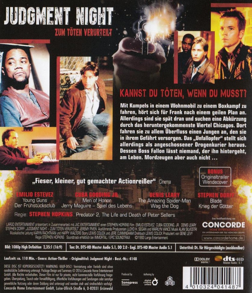 Judgment Night: DVD oder Blu-ray leihen - VIDEOBUSTER.de