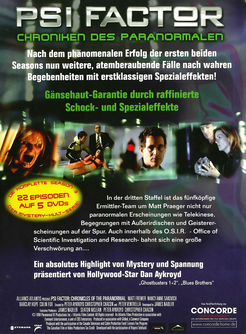 PSI Factor - Staffel 3: DVD oder Blu-ray leihen - VIDEOBUSTER.de