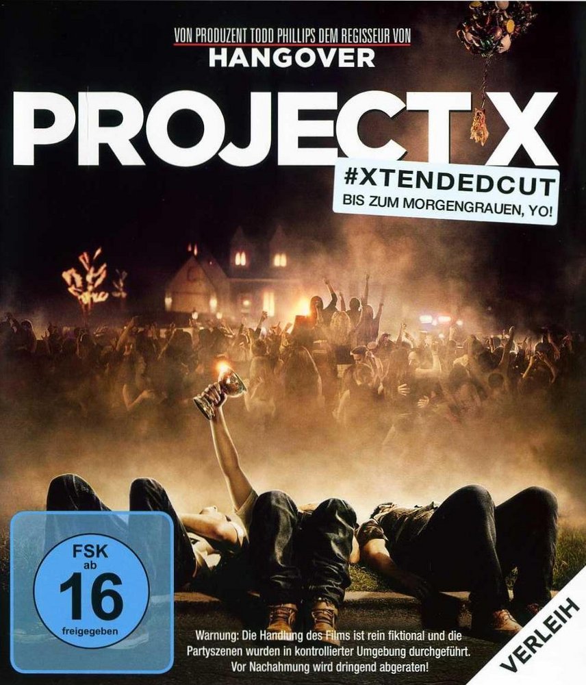 Project X: DVD oder Blu-ray leihen - VIDEOBUSTER