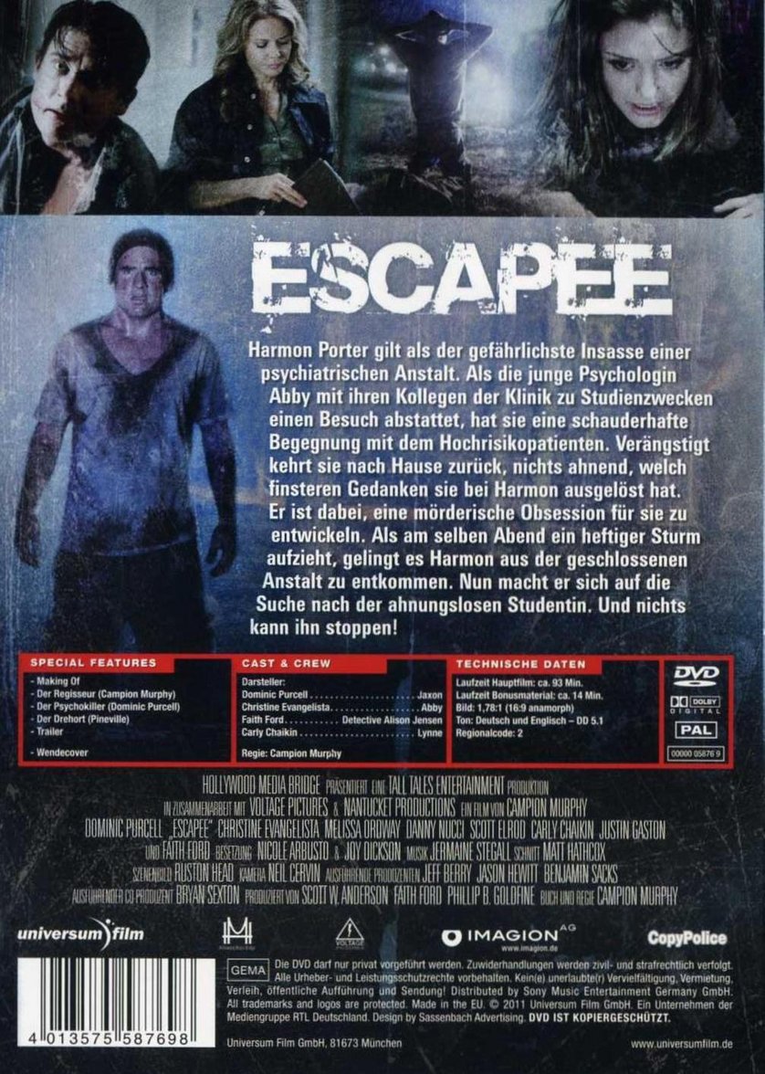 Escapee: DVD, Blu-ray oder VoD leihen - VIDEOBUSTER.de