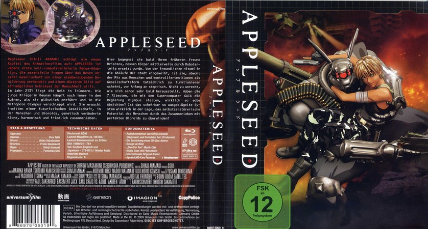 Appleseed: DVD oder Blu-ray leihen - VIDEOBUSTER.de