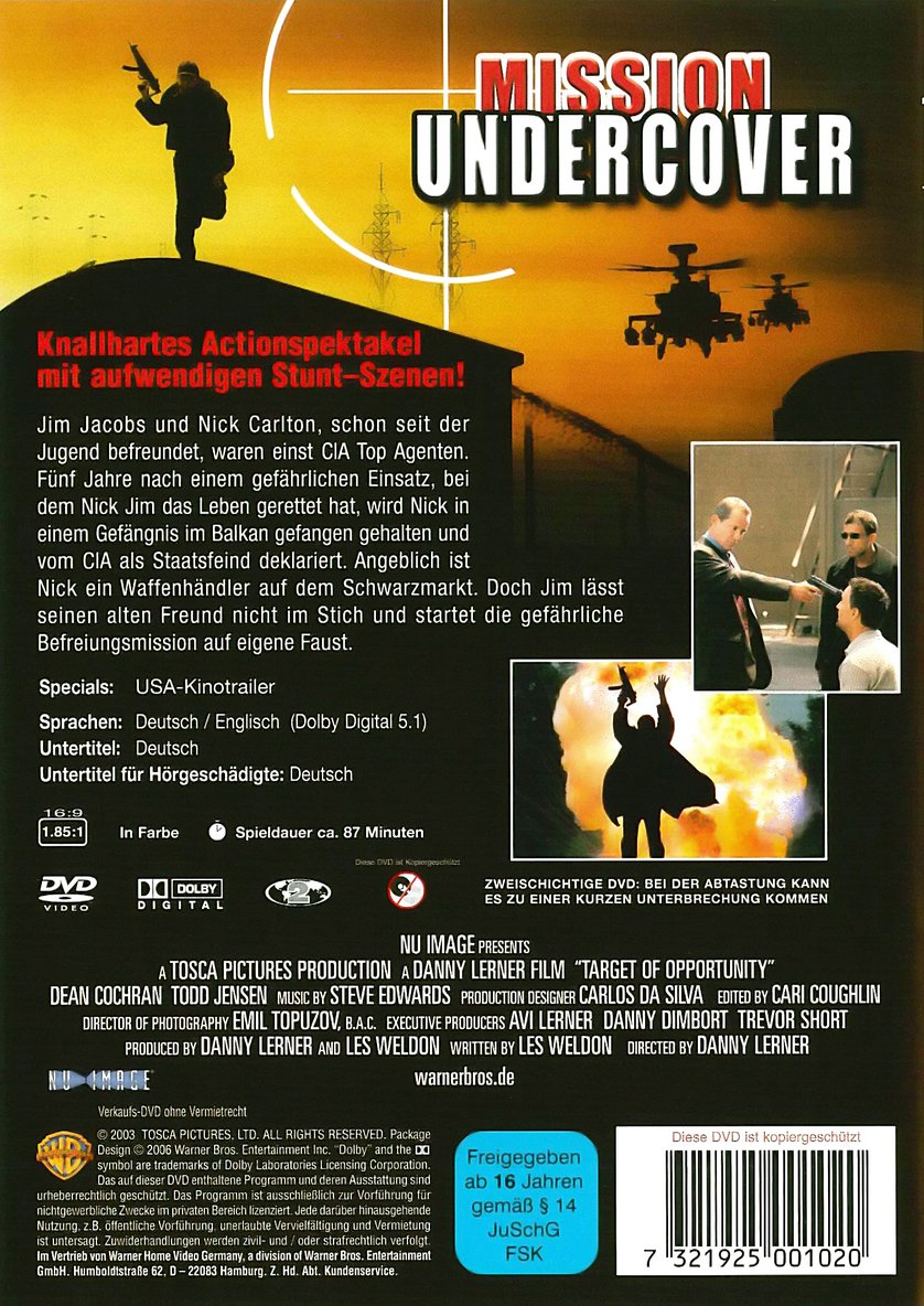 Mission Undercover: DVD oder Blu-ray leihen - VIDEOBUSTER.de