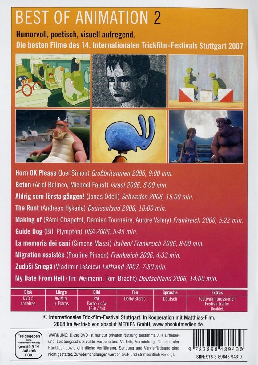 Best of Animation 2: DVD oder Blu-ray leihen - VIDEOBUSTER.de