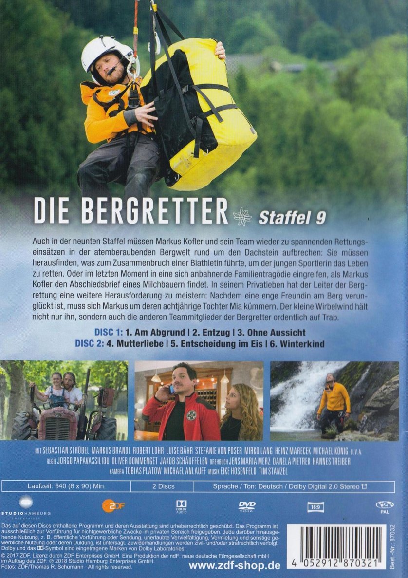 Die Bergretter - Staffel 9: DVD oder Blu-ray leihen - VIDEOBUSTER.de