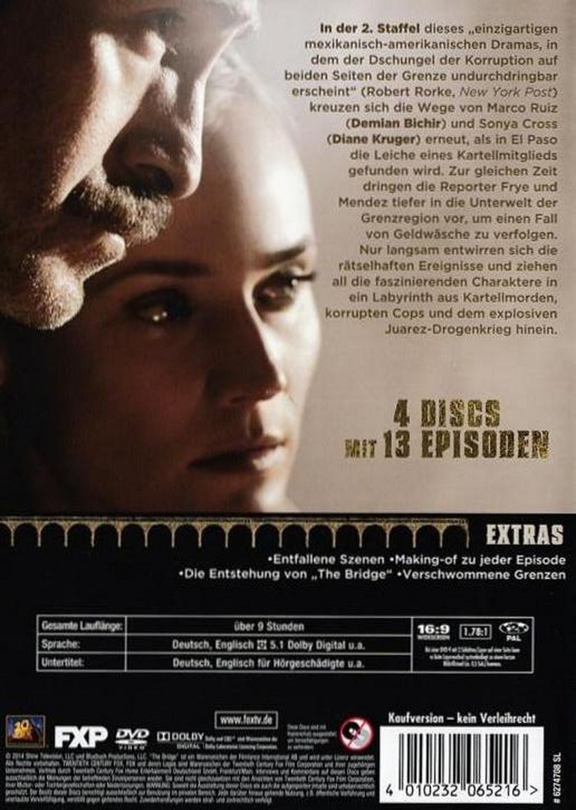 The Bridge - Staffel 2: DVD oder Blu-ray leihen - VIDEOBUSTER.de