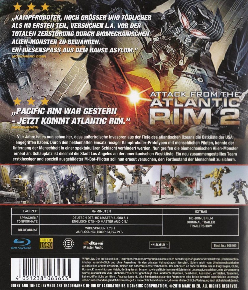 Attack from the Atlantic Rim 2: DVD, Blu-ray oder VoD leihen ...
