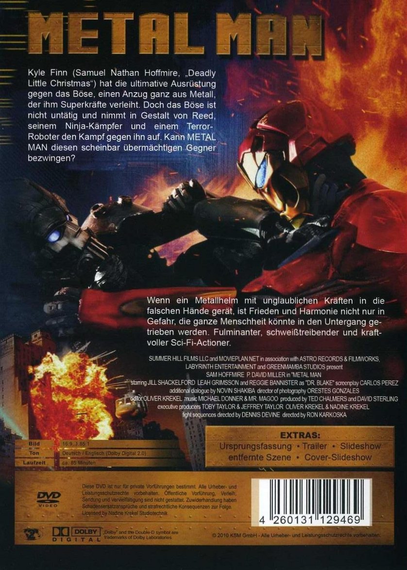 Metal Man: DVD oder Blu-ray leihen - VIDEOBUSTER.de