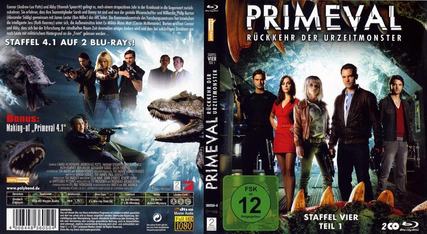 Primeval - Staffel 4: DVD oder Blu-ray leihen - VIDEOBUSTER.de