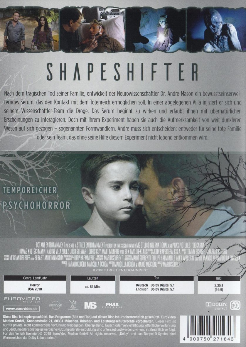 Shapeshifter: DVD, Blu-ray oder VoD leihen - VIDEOBUSTER.de
