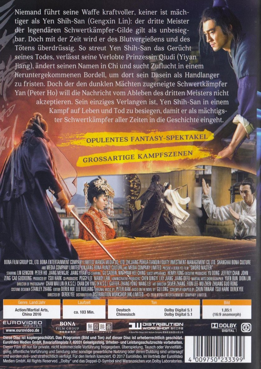 Sword Master: DVD, Blu-ray oder VoD leihen - VIDEOBUSTER.de